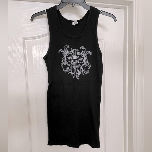 District | Tops | District Threads Wildhorse Saloon Ribbed Tank Top ...